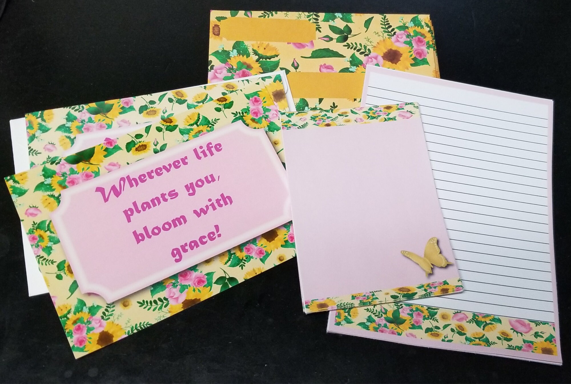 Letter Writing Set Stationery Assortment Stationery Set | Etsy