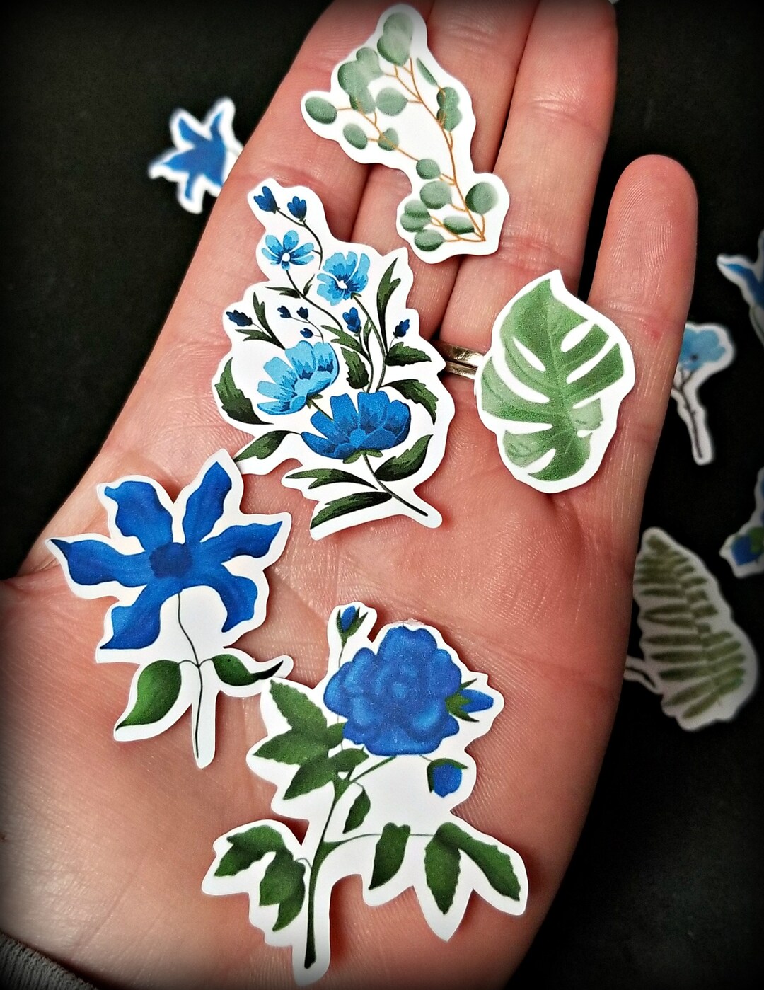 Stickers Floral Botanical Botany Travelers Notebook - Etsy