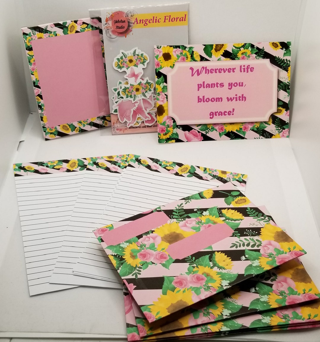 Letter Writing Set, Stationery Assortment, Stationery Set, Stationery ...