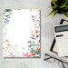 Garden, Flowers, Printable Stationery, Printable Writing Paper, Letter ...