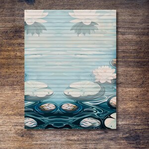 Zen, Zen Garden, Printable Stationery, Printable Writing Paper, Letter ...