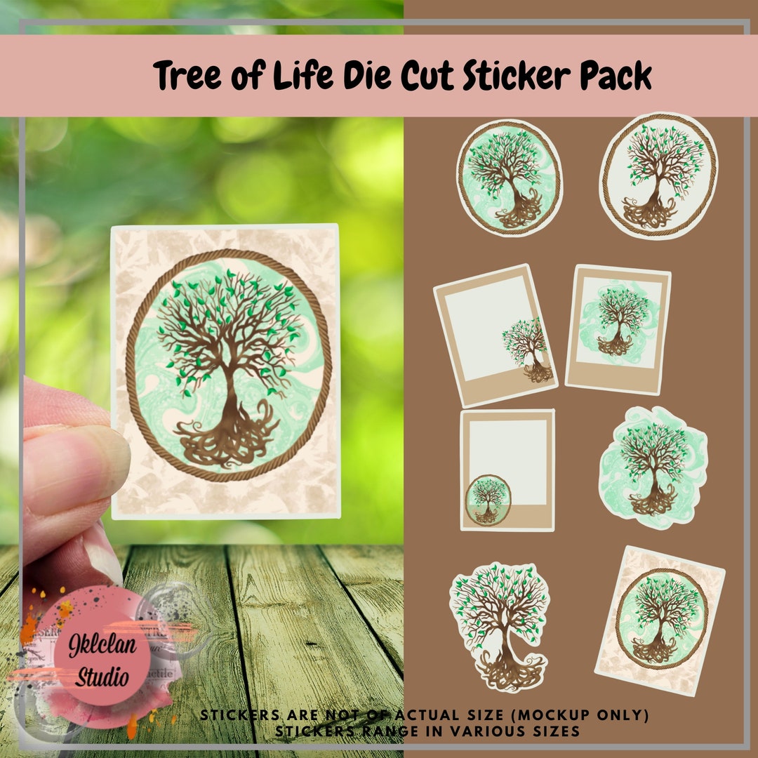 Tree of Life Stickers Planner Stickers Scrapbook Stickers - Etsy