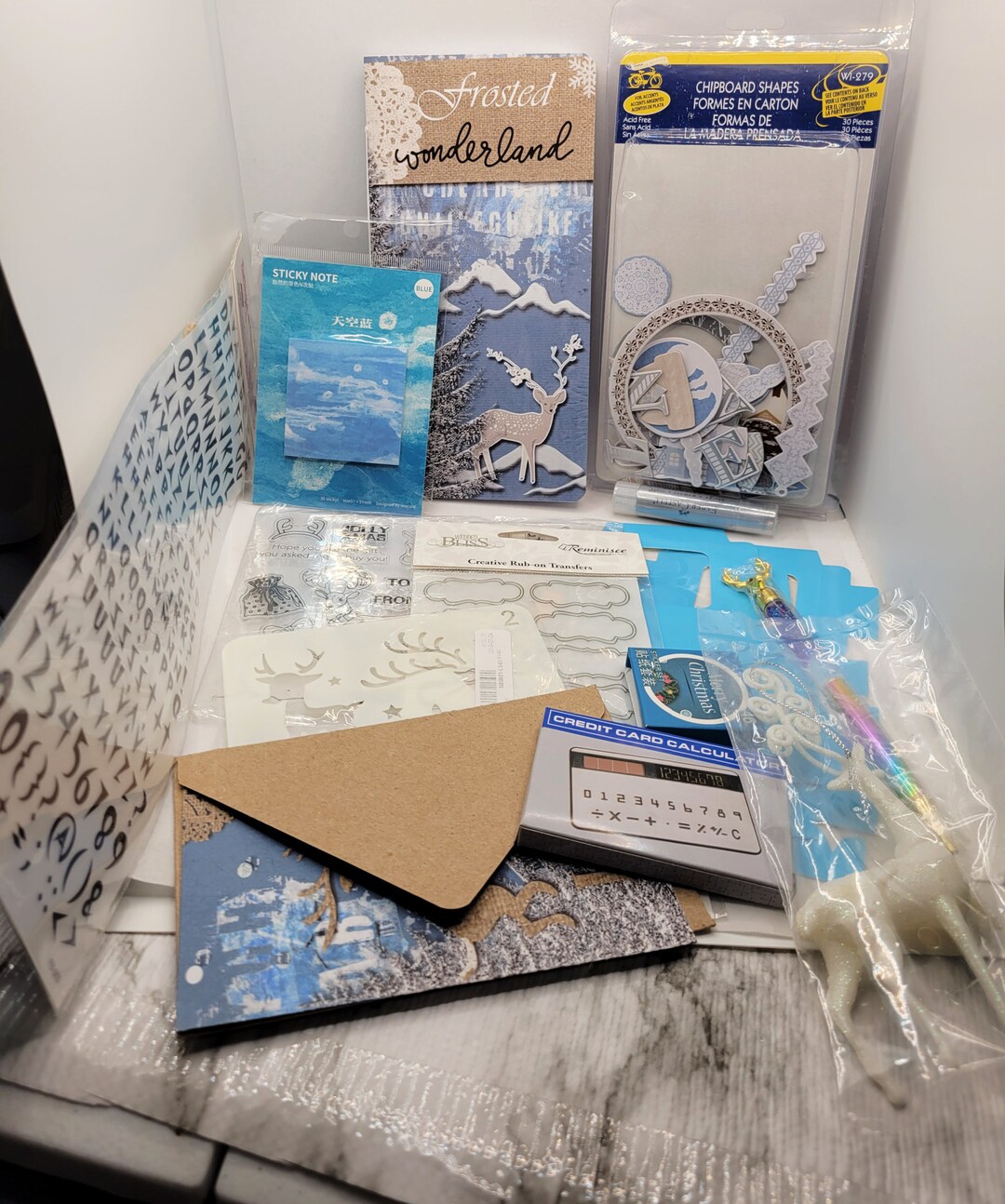 Christmas Journal Kit, Journal Starter Kit, Travelers Notebook, Junk ...