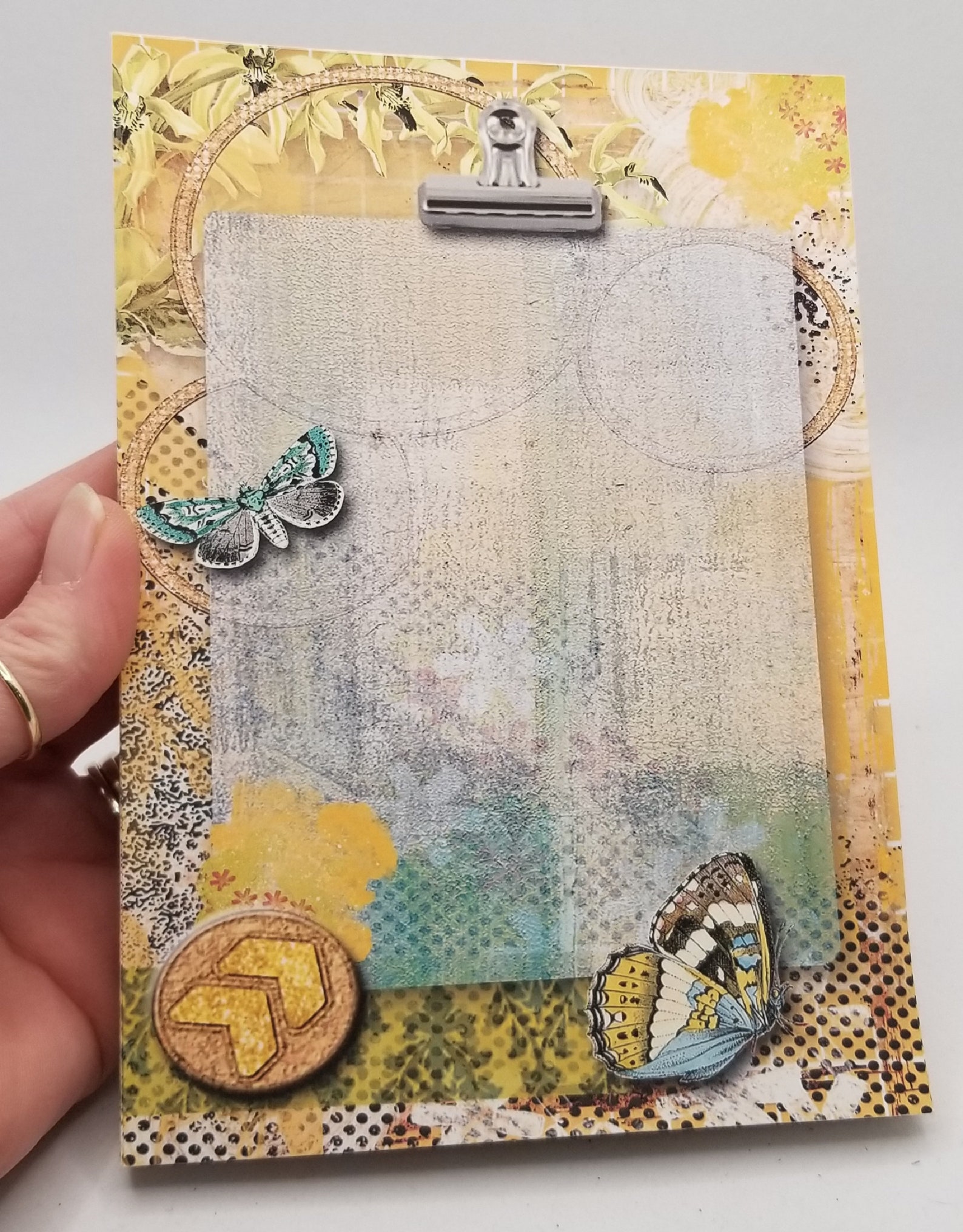 Collage 5x7 Notepad Blank Notepad Memo Pads Stationery - Etsy