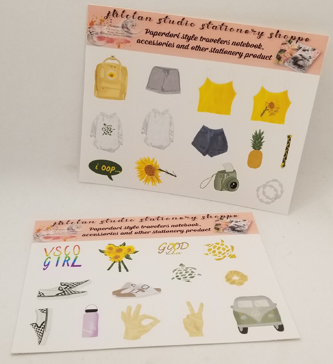 VSCO, Kiss Cut, Sticker Sheets, Planner Stickers, Scrapbooks Supplies ...