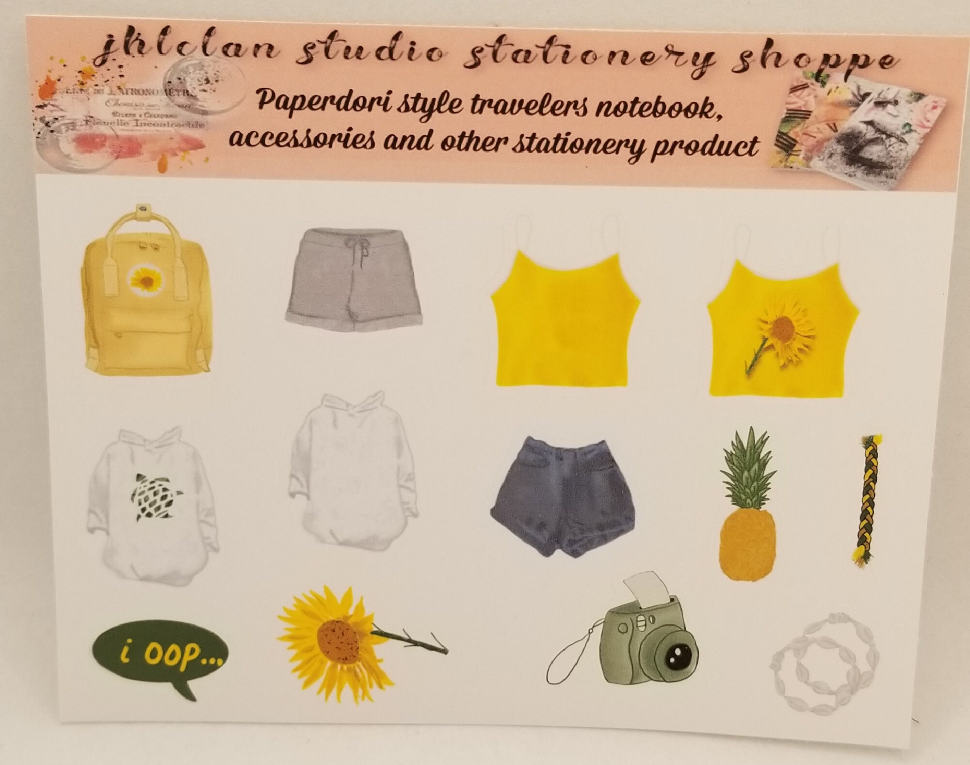 VSCO kiss cut sticker sheets planner stickers scrapbooks | Etsy