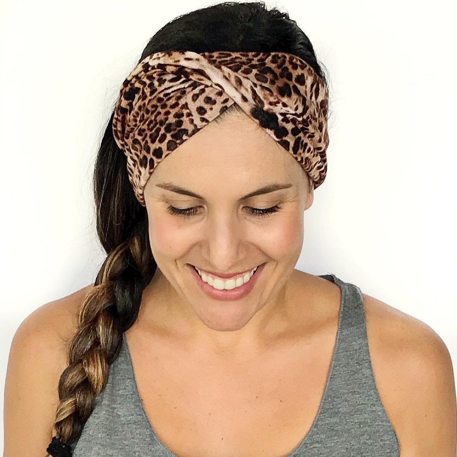 Meeeow Double Twist Headband Turban Headband Wide Headband Etsy