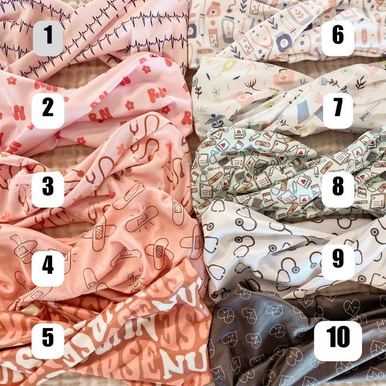 Nurse Headbands - Healthcare Headbands - Nursing School Headband ...