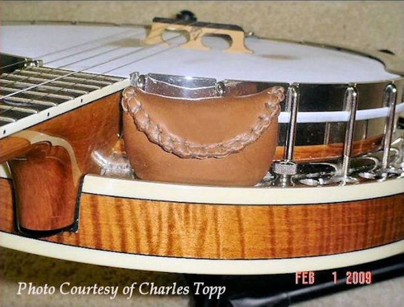 Banjo Pick Pouch Attaches to Banjo J-hook Hand Stitched Case - Etsy