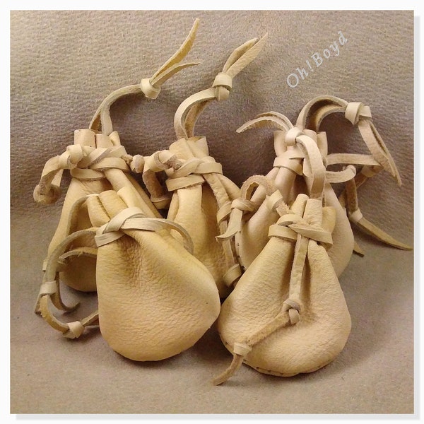 Leather Drawstring Pouch - Etsy