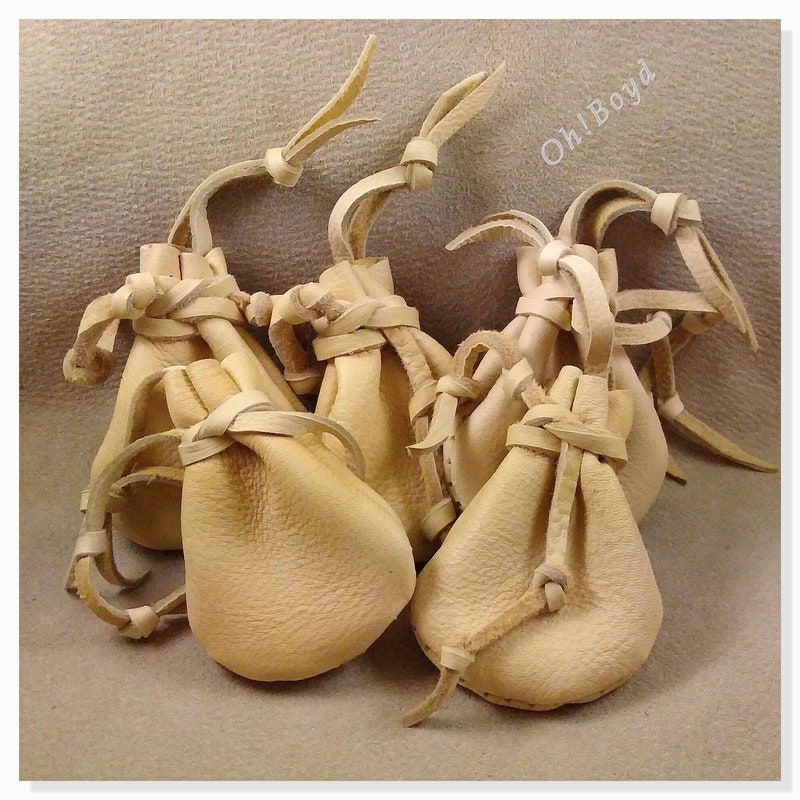Leather Drawstring Pouch - Etsy