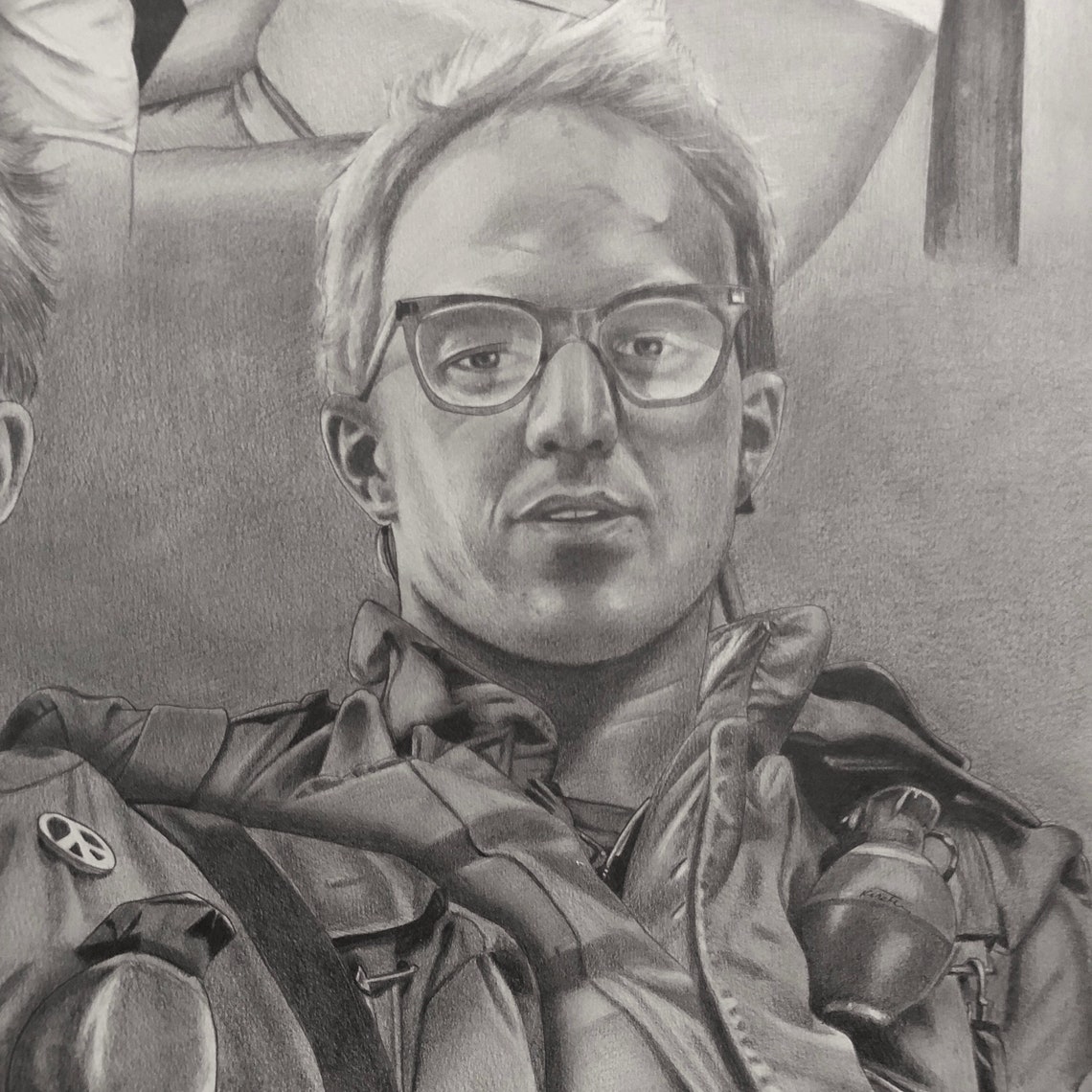 Large Original Drawing Full Metal Jacket 18x24 - Etsy