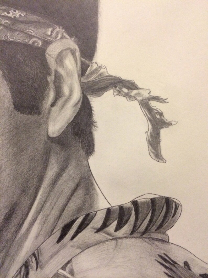 Scarface Tony Montana Poster 18x24 Large Original Drawing - Etsy