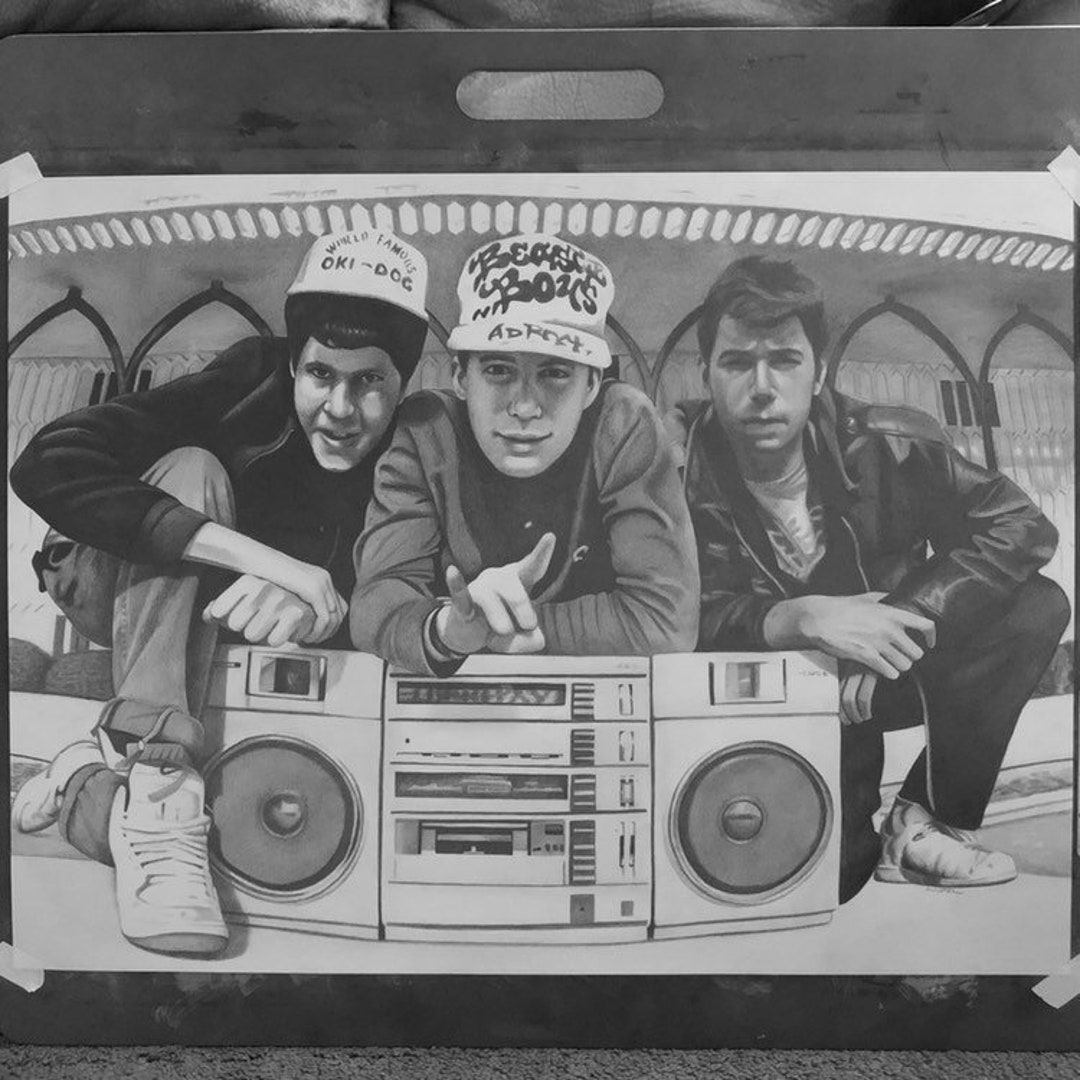 Beastie Boys (18"x24") - Large Original Drawing - Etsy