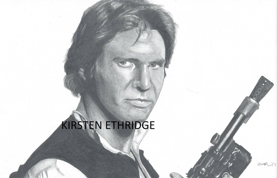 Han Solo - Original Drawing - Etsy