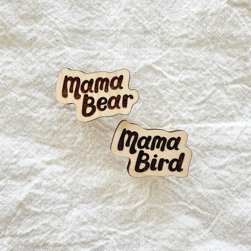 Mama Bear Pin - Etsy