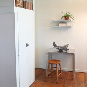 Floating Deco Shelf + Anodized Aluminum | Industrial Metal Shelf Urban ...