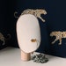 Leopard Wallpaper - LEOPARD - Navy Blue - Etsy