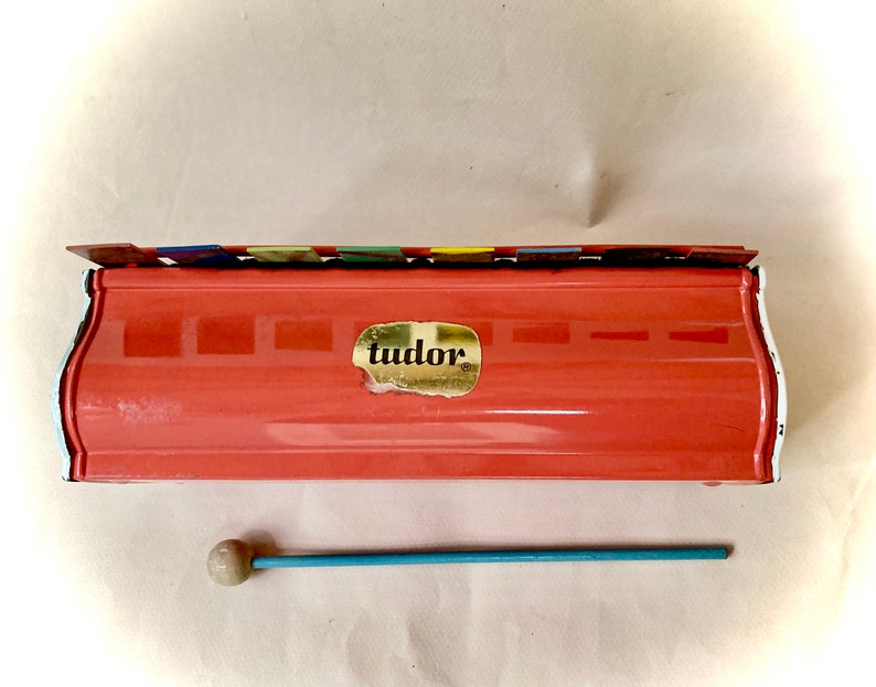 Donald Duck Xylophone 1950's Collector's Toy Original Box Classic Tudor ...