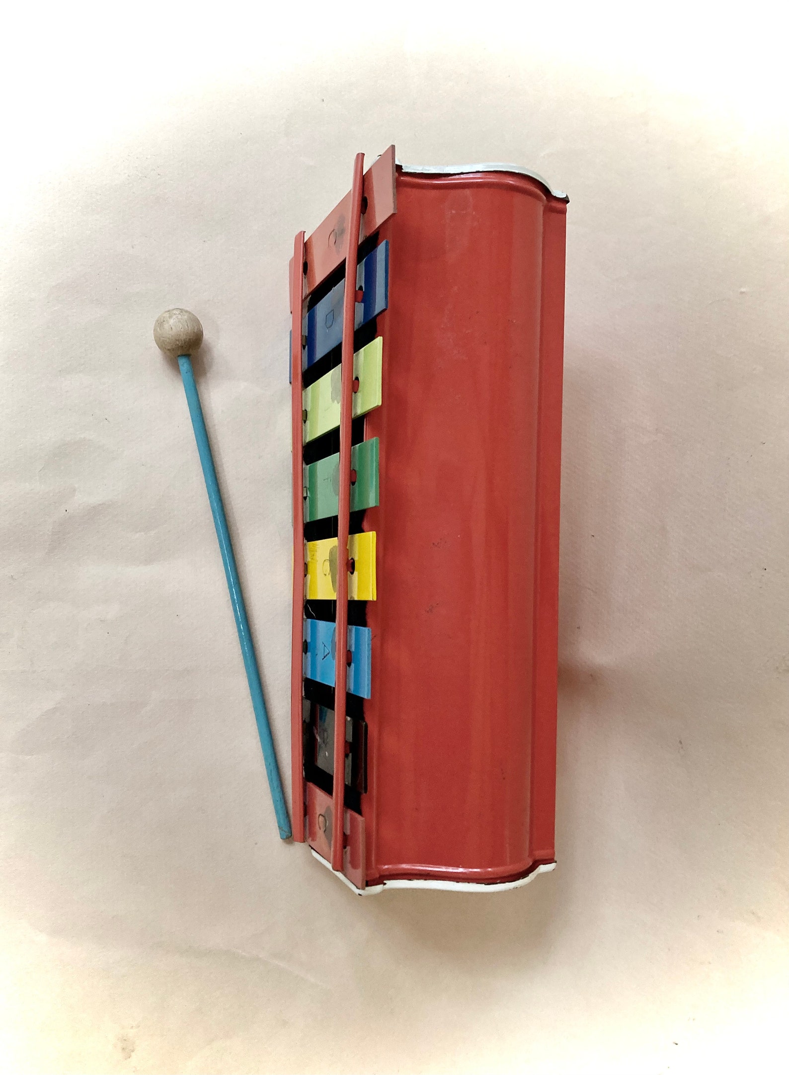 Donald Duck Xylophone 1950's Collector's Toy Original Box Classic Tudor ...