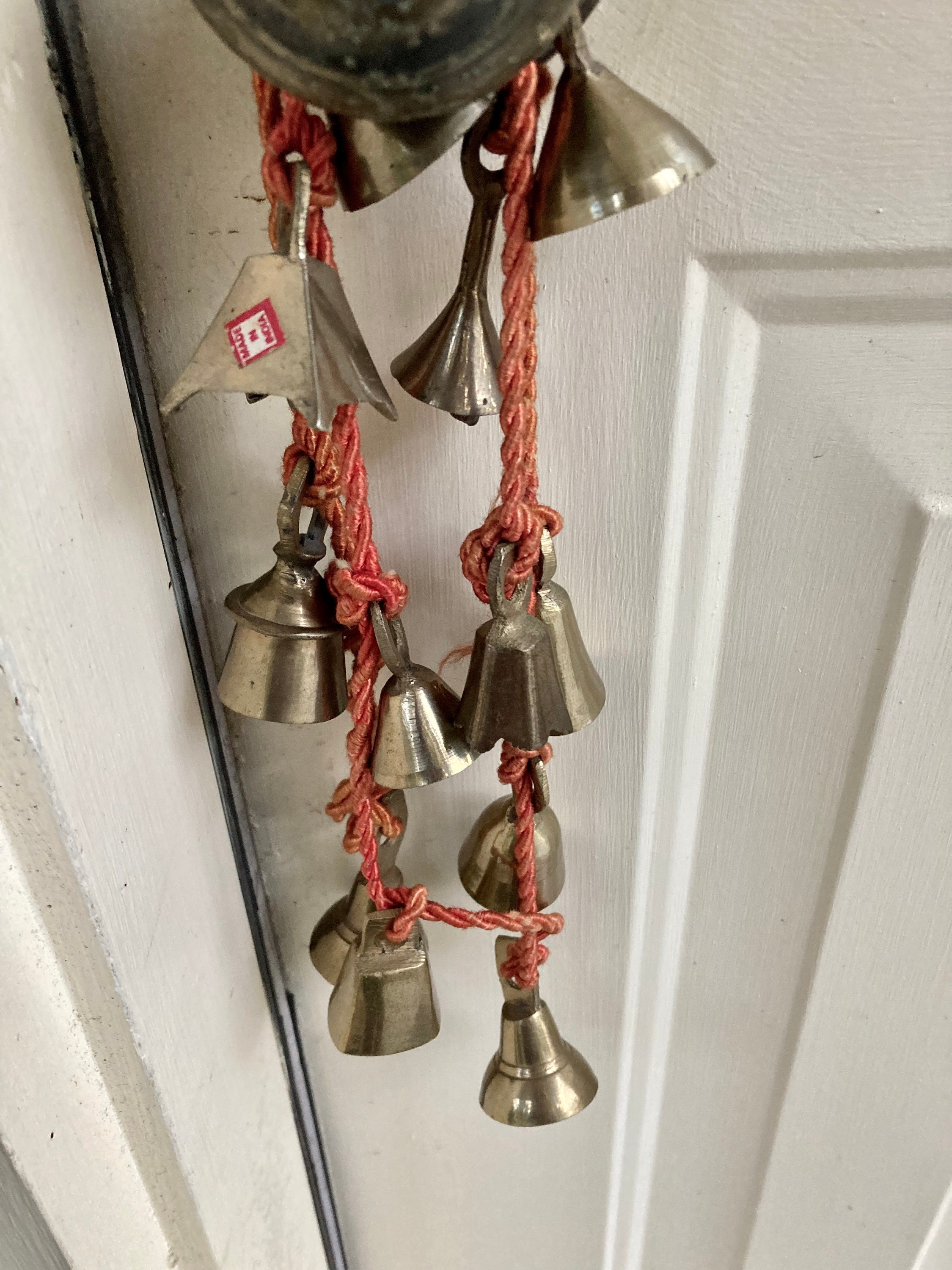 Antique Elephant Bells String of 12 Solid Brass Calming Jingle Bell ...