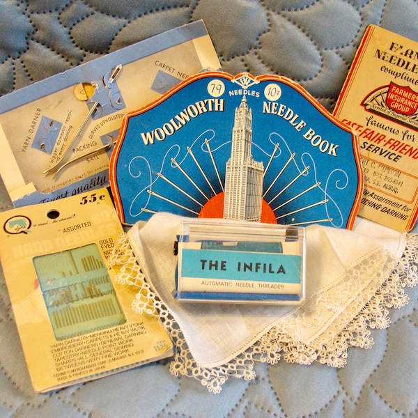 Vintage Needle Packs - Etsy