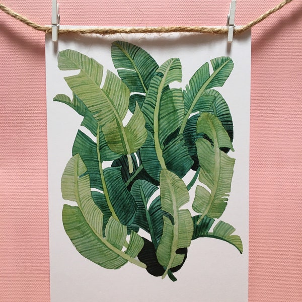 Banana Print - Etsy