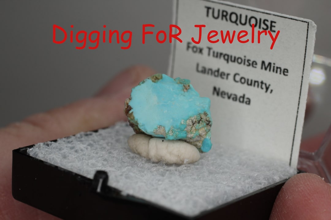 FOX TURQUOISE - Collectors Item - Crystal Crystals Thumbnail- From the ...