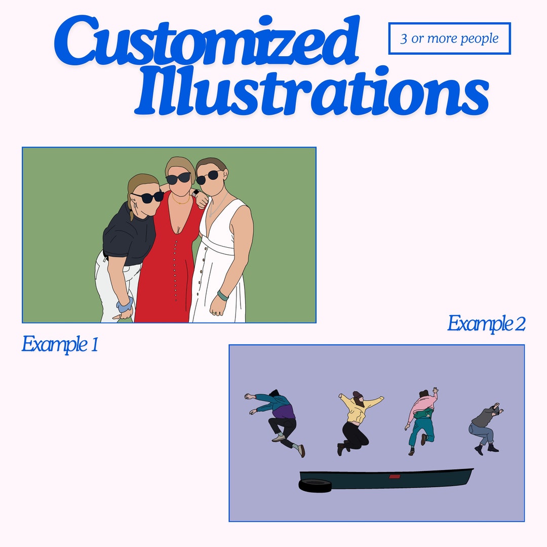 Personalized Illustrations Crafted Uniquely for You. Perfect for a ...