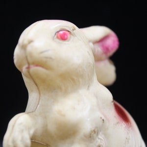 Celluloid Rabbit Rattle, Made in Japan, 1930's Diamond CC Mark, Antique ...