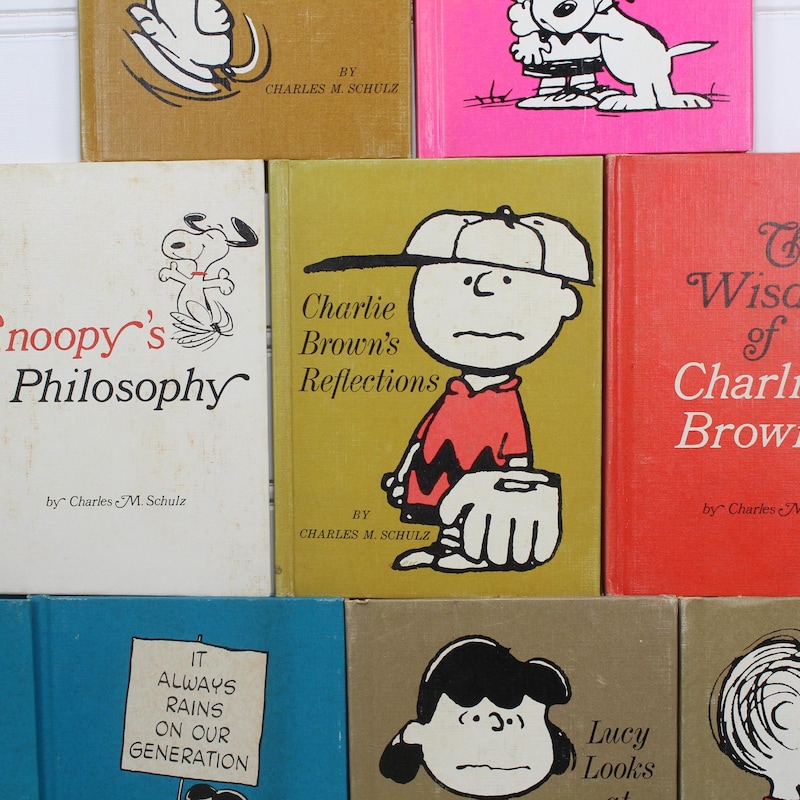 Charlie Brown Books - Etsy