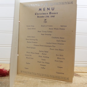Christmas Dinner Menus Military Base Fort Mcpherson, Georgia Station ...