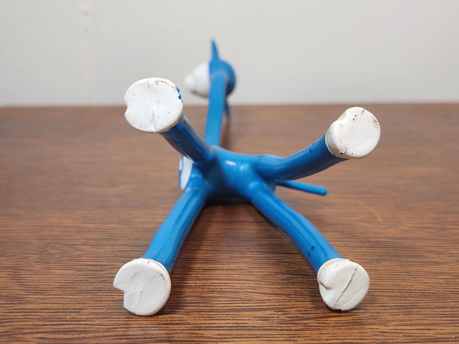Bendy Bendable Giraffe, Blue Hoechst Toy, Pop Culture, 1970's ...