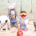 Junk Drawer Lot of 12 Items, Toys, Sesame Street, Crayola, Jointed Cat ...