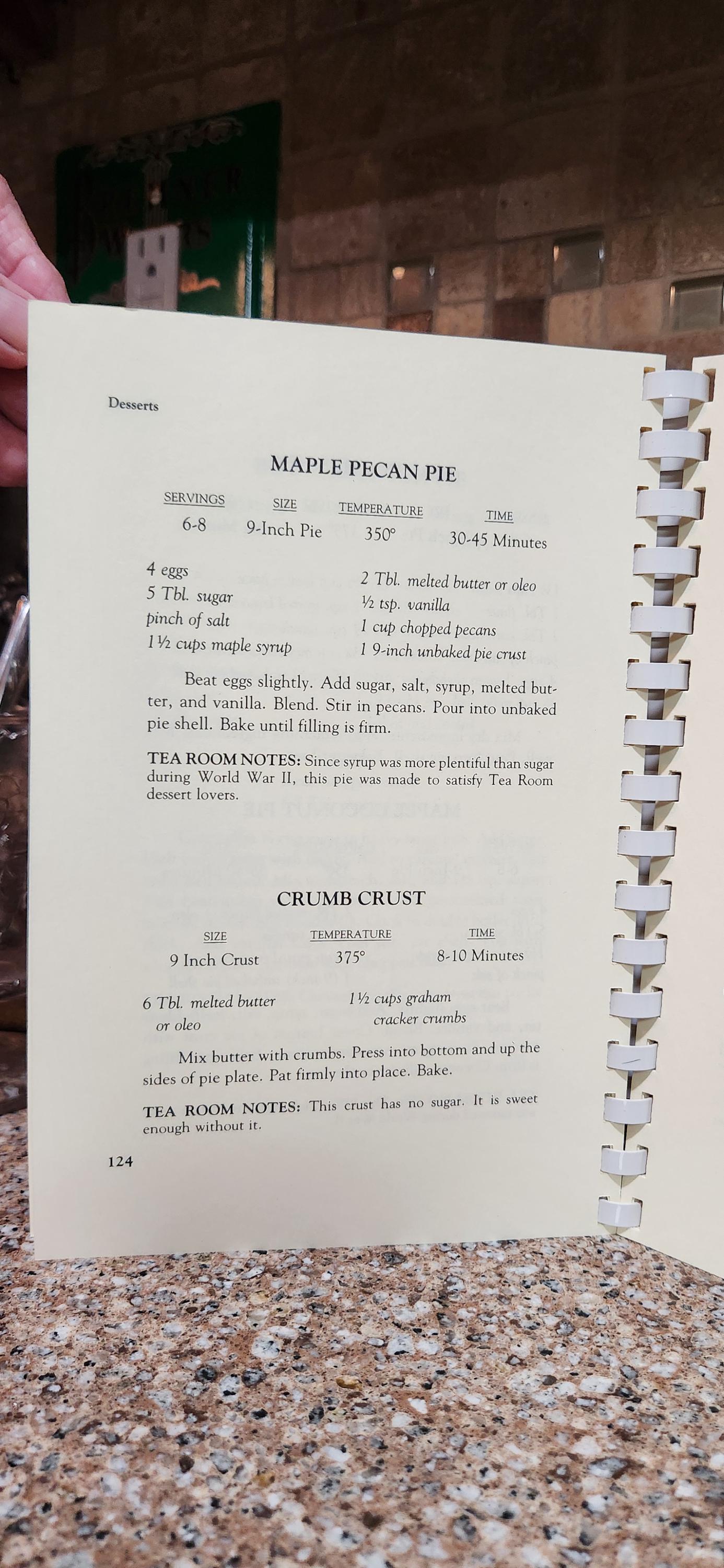 Cookbook - the Frances Virginia Tea Room Cookbook, Atlanta, Georgia ...