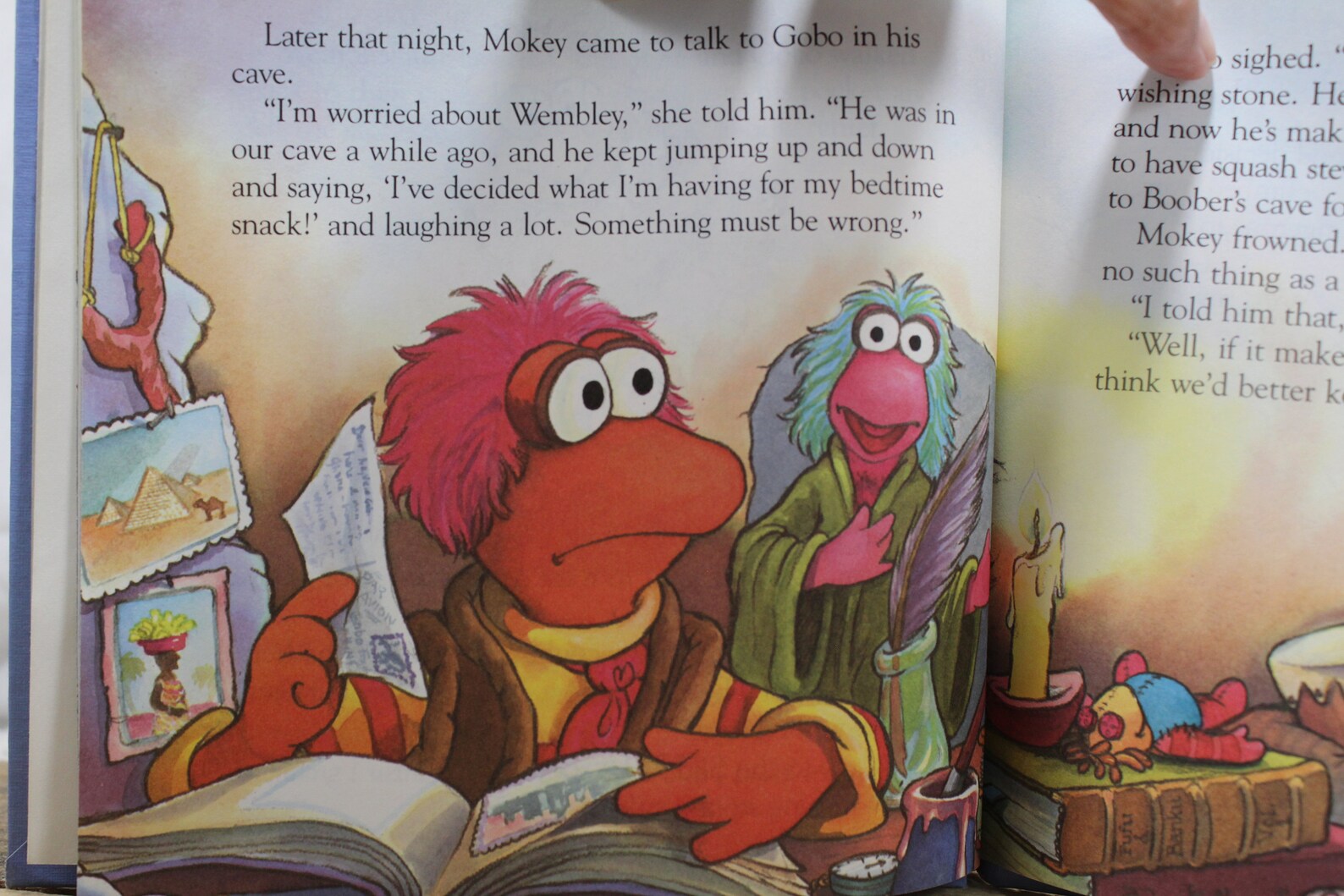 Fraggle Rock Wembley Fraggle and the Magic Stone Weekly - Etsy