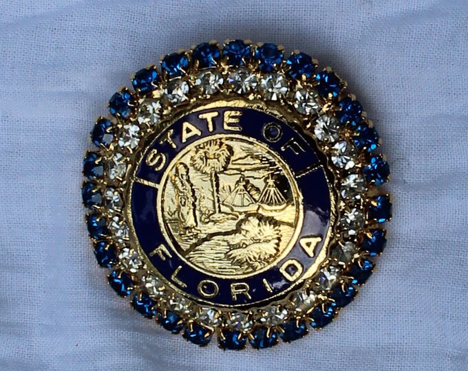 Florida State Seal Pin - Etsy
