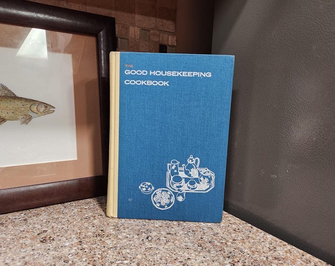 Cookbook, the Good Housekeeping Cookbook, 1963 Recipe Collection, Blue ...