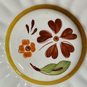 Stangl Pottery, First Love, Ribbed Coaster, Quality Control Piece With ...