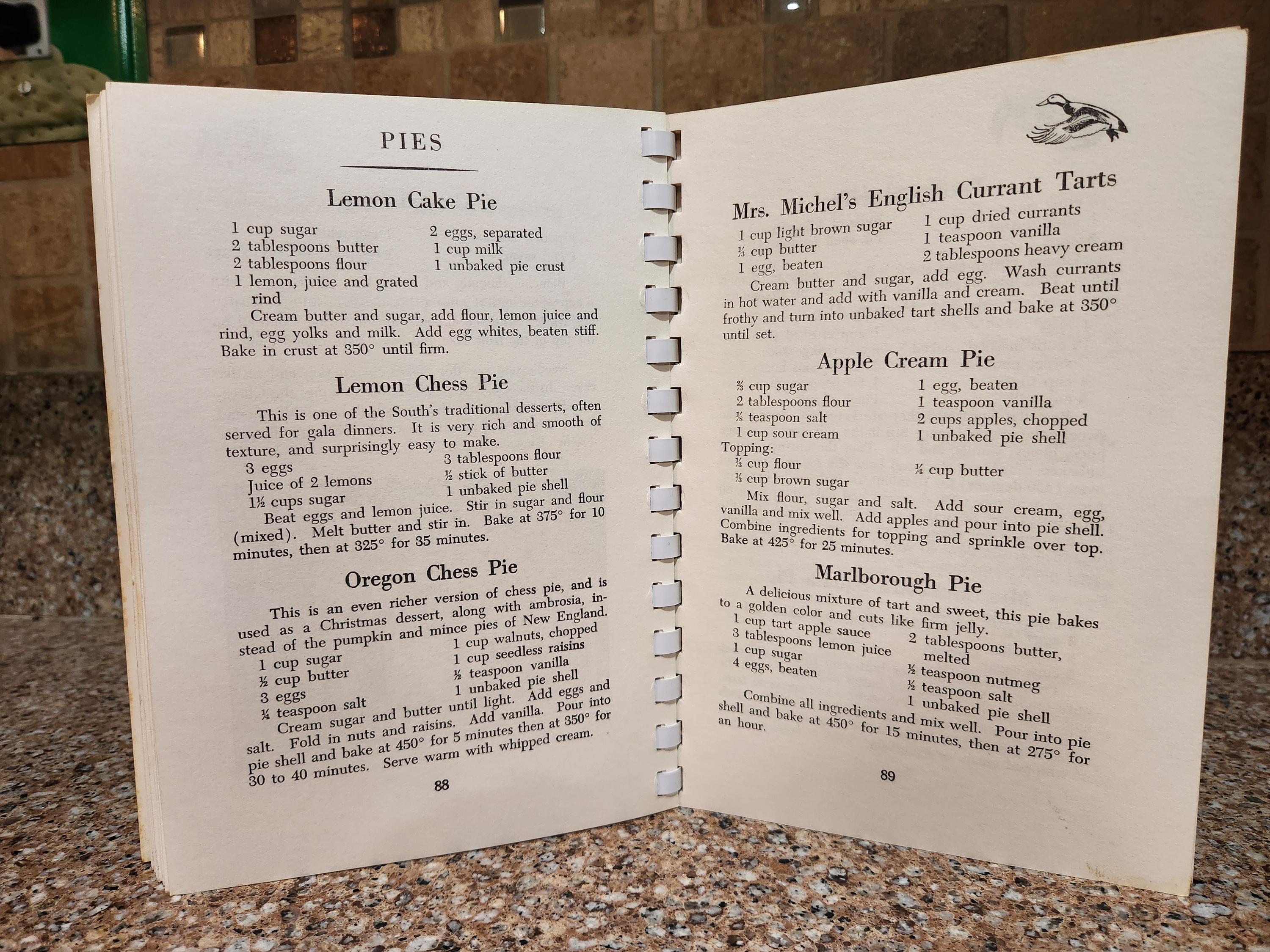 Cookbook - the Beaufort Cook Book, A Treasury of Carolina Recipes ...