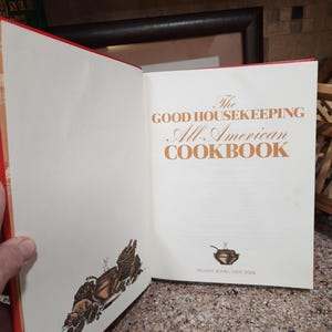 Cookbook - the Good Housekeeping All American Cookbook, Vintage: 1994 ...