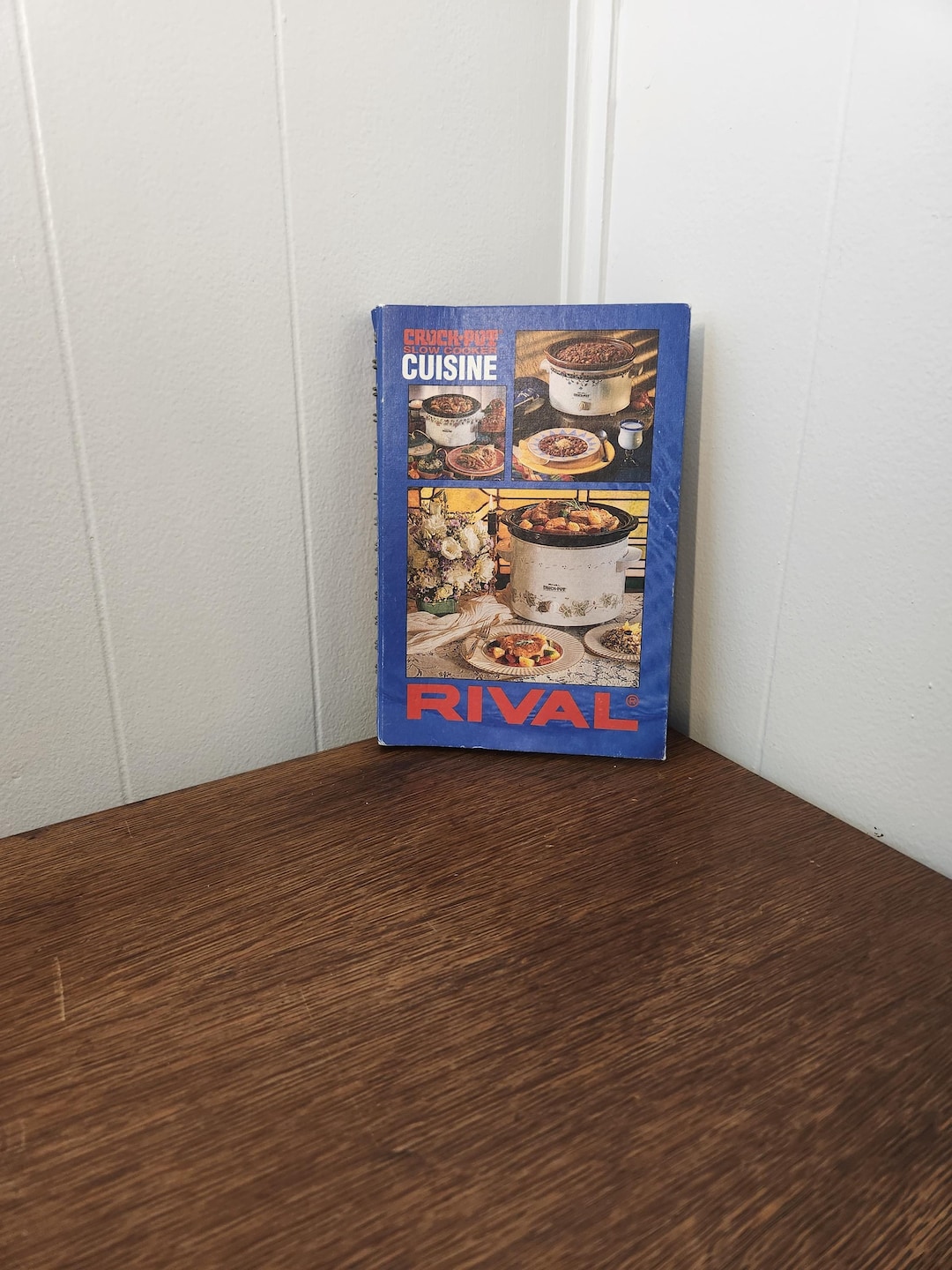 Cookbook - 1995 Rival Crock-pot Cooking, Vintage Hardcover Spiral, Slow ...