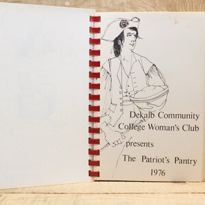 Cookbook the Patriot's Pantry, Dekalb Community College Woman's Club ...