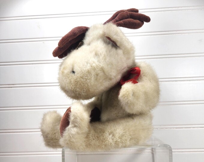 Boyds Collection JB Moose Bean, Vintage: Jointed Moose Floppy With ...