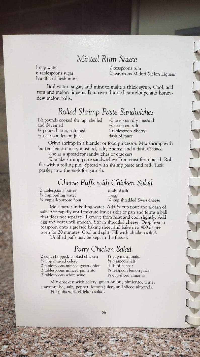 Cookbook - the Alabama Heritage Cookbook, Vintage 1984 Spiral Softcover ...