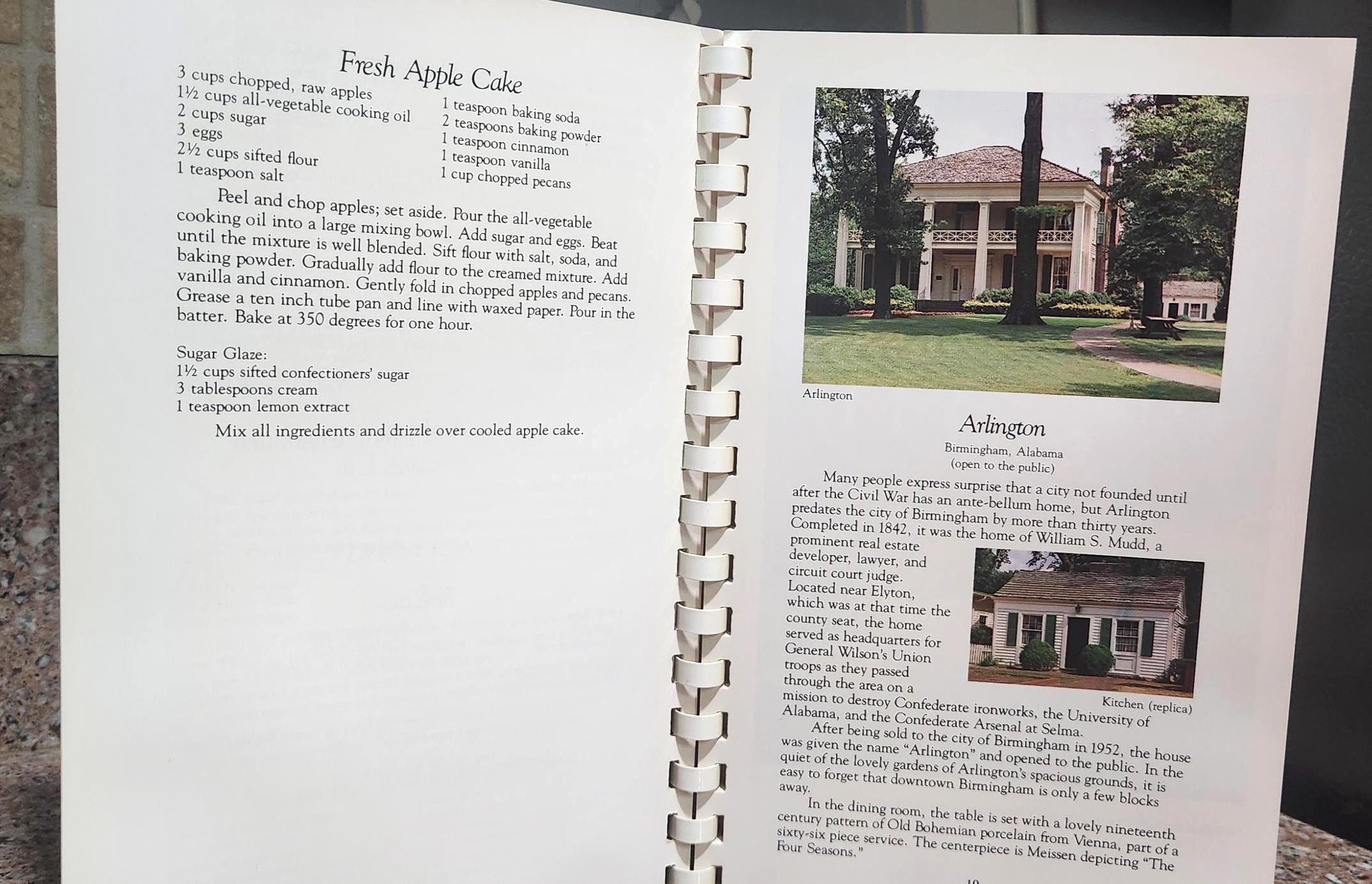 Cookbook - the Alabama Heritage Cookbook, Vintage 1984 Spiral Softcover ...
