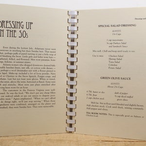 Cookbook the Frances Virginia Tea Room Cookbook Atlanta - Etsy