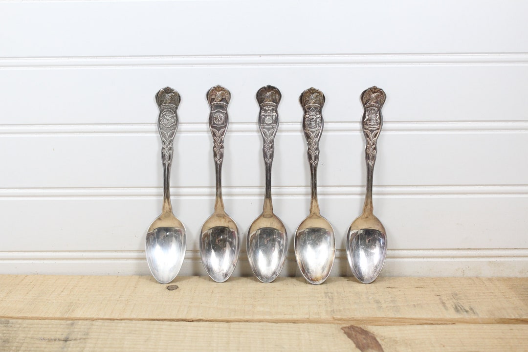 State Spoons IS, Sold Separate, Your Choice, Wm Rogers Spoons, Illinois ...
