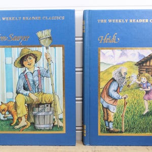 Weekly Reader Classics Books, CHOICE, Black Beauty, the Wizard of Oz ...