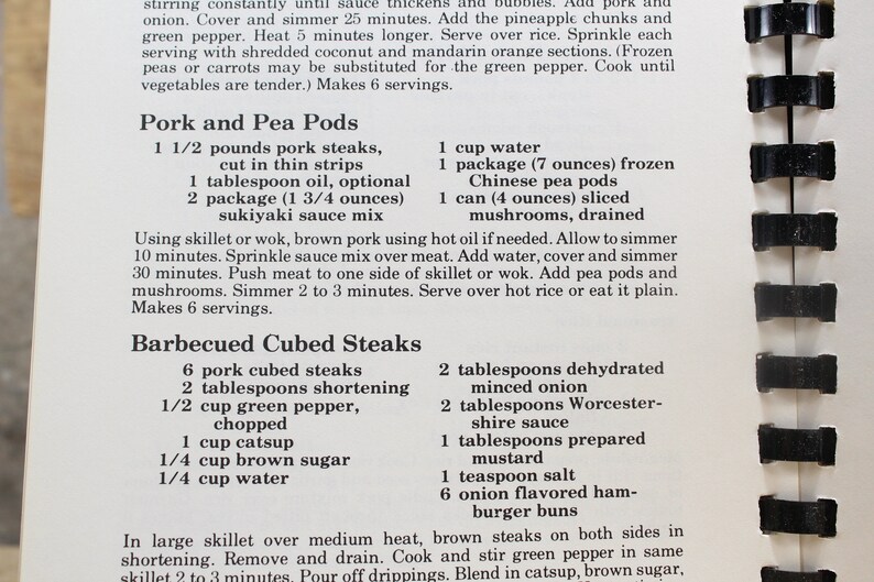 Cookbook Cooking Today's Pork Home Economist North - Etsy